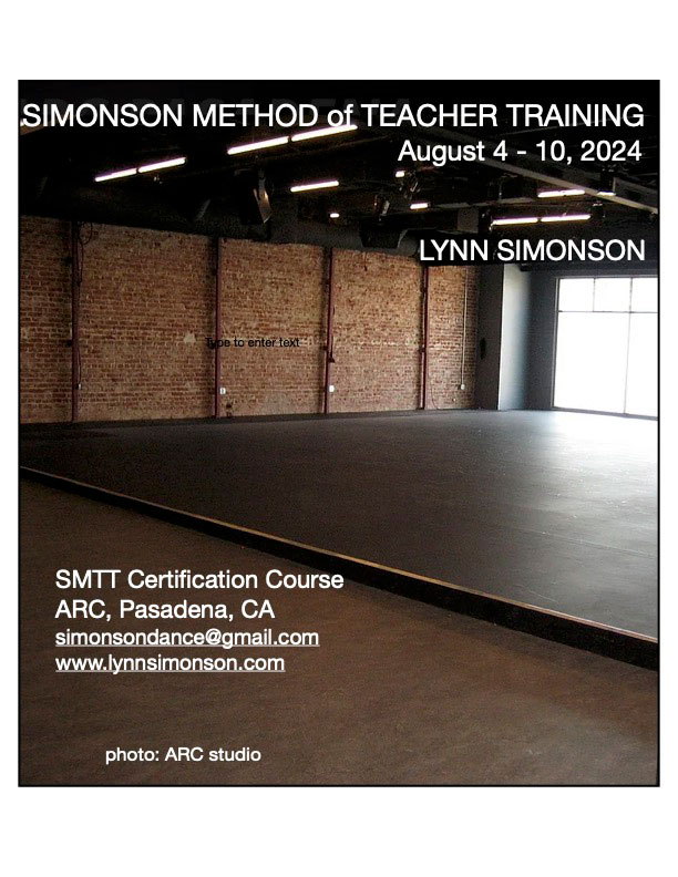 Simonson Method of Teacher Training Certification Programs